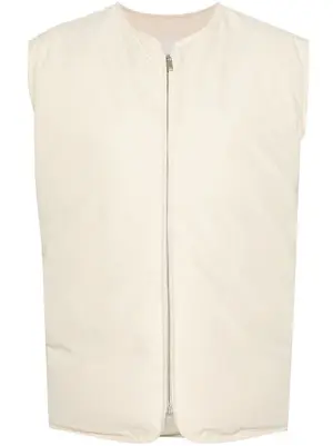 Jil Sander Zip Up Vests For Women