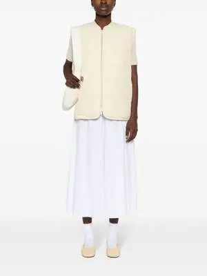 JIL SANDER Padded Gilet - Neutrals