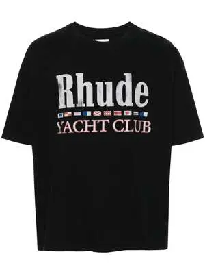 Rhude Flag Cotton T-shirt