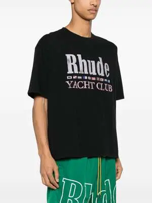 Rhude Flag Cotton T-shirt
