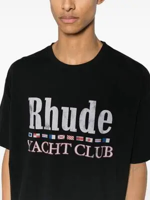 Rhude Flag Cotton T-shirt