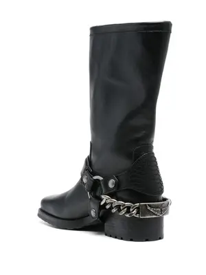 Zadig&Voltaire Igata Leather Biker Boots