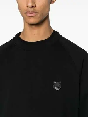 Maison Kitsuné Fox-patch Cotton Sweatshirt