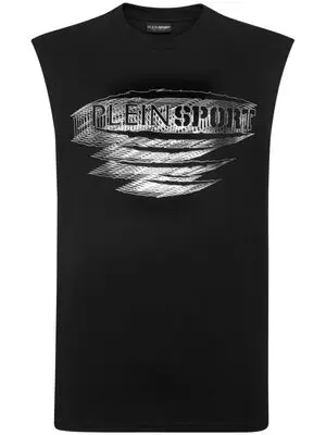Plein Sport Metallic T-shirts For Men