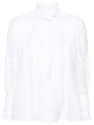 Zadig&Voltaire Trevy Pintuck Shirt