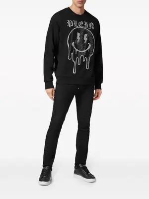 Philipp Plein Rhinestone-embellished Sweatshirt