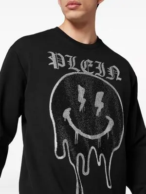 Philipp Plein Rhinestone-embellished Sweatshirt