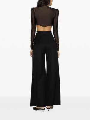 Philosophy Di Lorenzo Serafini Ruffle-trim Cropped Top