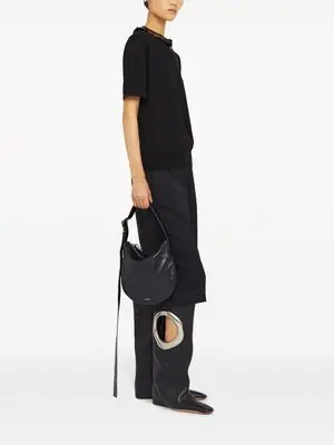 JIL SANDER Small Moon Shoulder Bag
