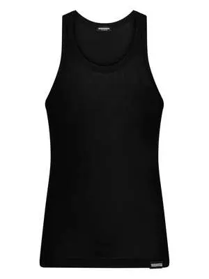 Dsquared2 Logo-plaque Cotton-blend Top