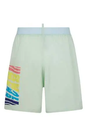 Dsquared2 Slogan-print Swim Shorts