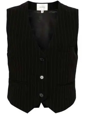 GESTUZ Pinstriped Waistcoat
