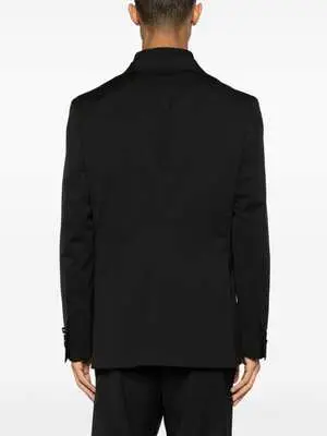 Palm Angels Single-breasted Twill Blazer