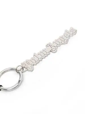 Palm Angels Logo-plaque Keyring