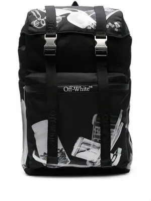 Off-White X-ray-print Backpack - Black