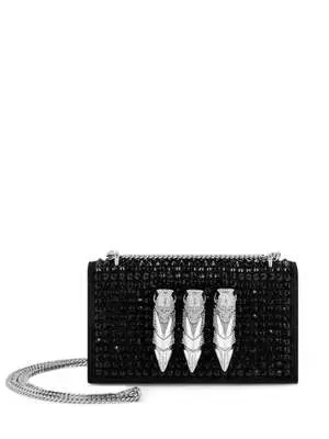Philipp Plein Crystal-embellished Shoulder Bag - Black