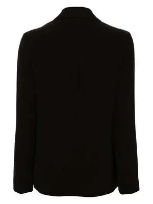 Antonelli Firenze Single-breasted Crepe Blazer - Black