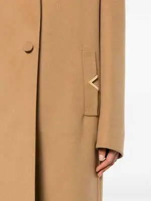 Valentino Garavani Vlogo Felted Coat