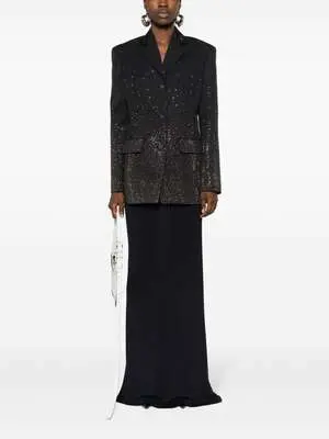 Off-White Single-breasted Embellished Blazer