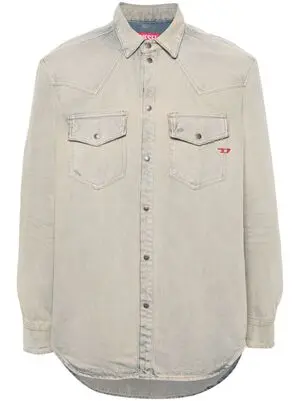 DIESEL® D-ocean Denim Shirt - Neutrals