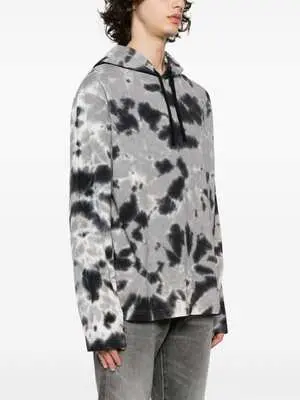 DIESEL® Cotton Tie-dye Hoodie