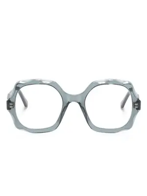 Chloé Geometric-frame Glasses - Black
