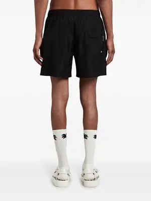 Palm Angels Logo-embroidered Swim Shorts