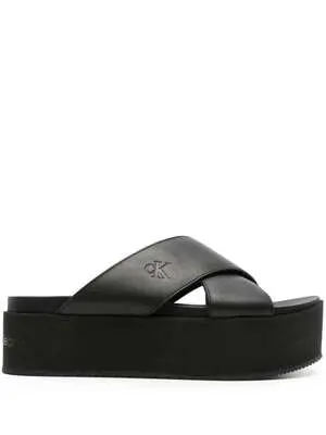 Calvin Klein Flatform Sandals For Women