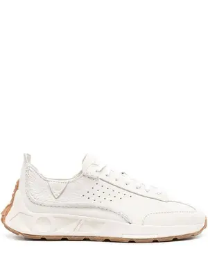 Clarks Craft Speed Leather Sneakers - White