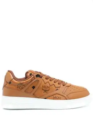 Mcm Neo Terrain Canvas Sneakers - Brown