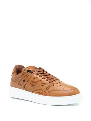 Mcm Neo Terrain Canvas Sneakers - Brown