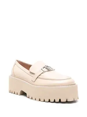 Liu Jo Forty 01 Leather Loafers