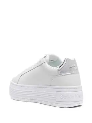 Calvin Klein Logo-debossed Flatform Sneakers