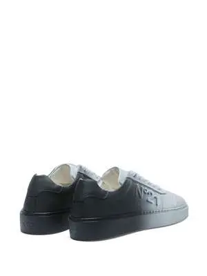 N°21 Gradient-effect Leather Sneakers