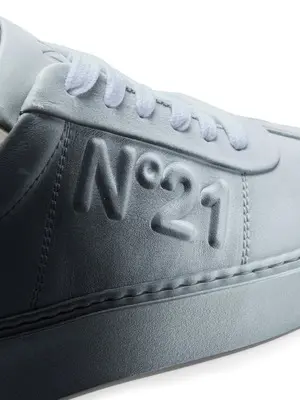 N°21 Gradient-effect Leather Sneakers