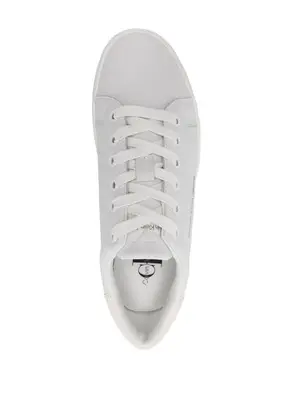 Calvin Klein Logo-embossed Leather Sneakers