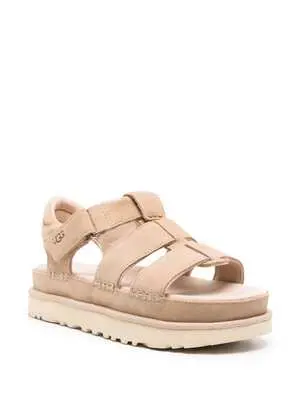 UGG Goldenstar Suede Sandals - Neutrals