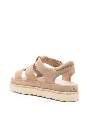 UGG Goldenstar Suede Sandals - Neutrals