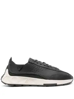Clarks Craft Speed Leather Sneakers - Grey