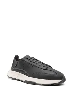 Clarks Craft Speed Leather Sneakers - Grey