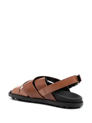 TOD'S Interwoven Leather Sandals