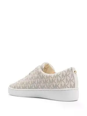 Michael Kors Keaton Canvas Sneakers - Neutrals