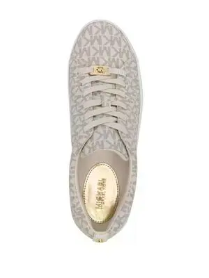 Michael Kors Keaton Canvas Sneakers - Neutrals