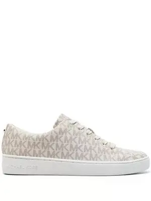 Michael Kors Keaton Canvas Sneakers - Neutrals
