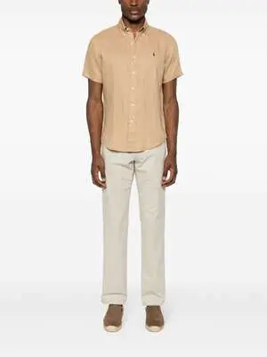 Polo Ralph Lauren Polo Pony-motif Trousers - Neutrals