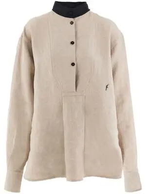 Ferragamo Logo Shirts For Women