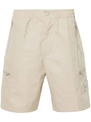Stone Island Compass-motif Shorts - Neutrals