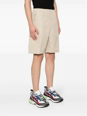Stone Island Compass-motif Shorts - Neutrals