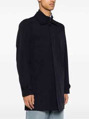 FAY Layered Coat - Blue