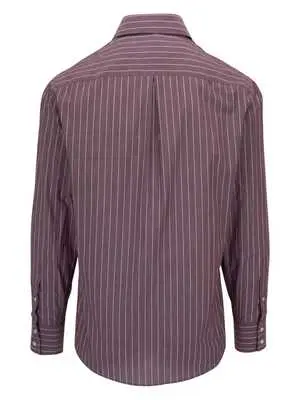 Brunello Cucinelli Striped Cotton Shirt